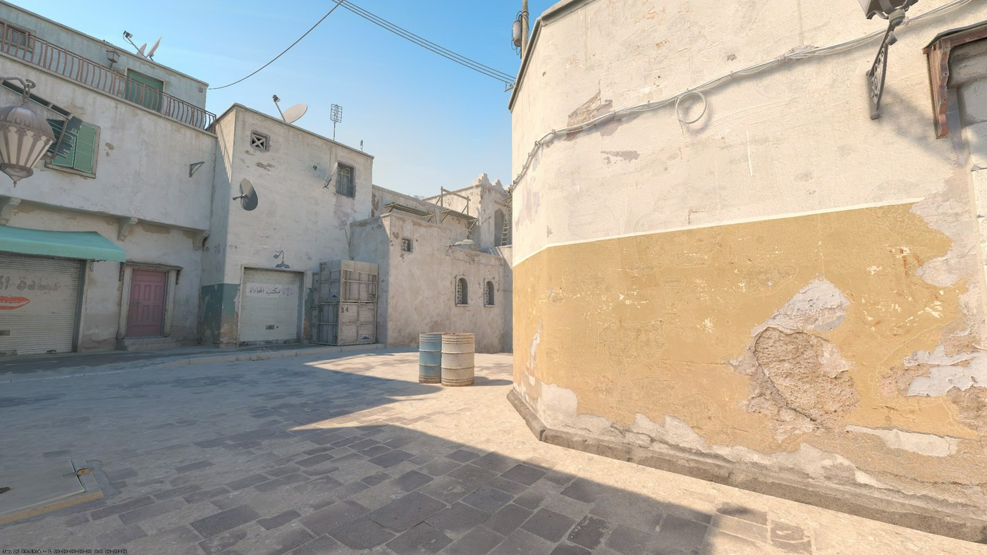 Mid Doors Smoke from Top Mid on Dust2 | CS2Tricks x NadeKing