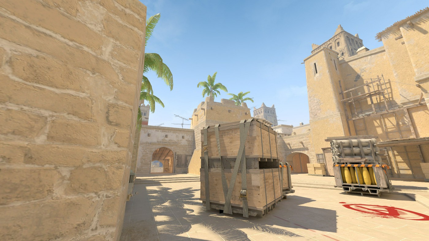 Top Mid Flash from Ticket Booth on Mirage | CS2Tricks x NadeKing