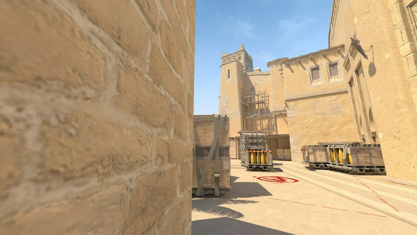 A Ramp Smoke from Ticket Booth on Mirage | CS2Tricks x NadeKing