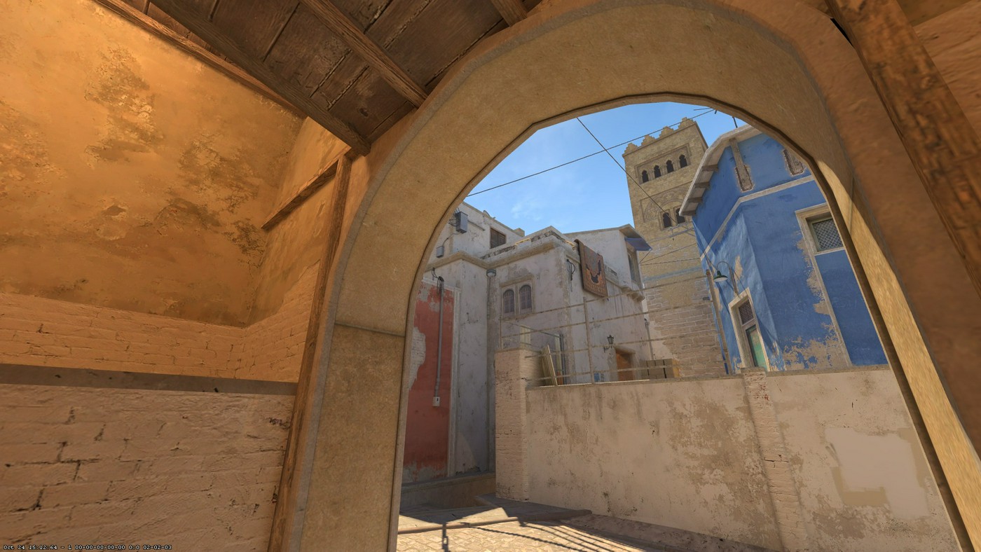 Underpass Flash from Connector on Mirage | CS2Tricks x NadeKing